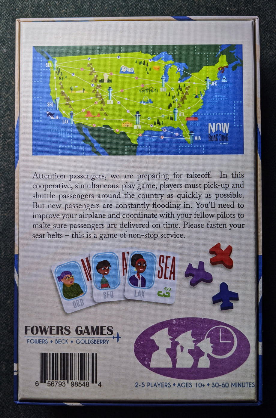 Now Boarding (2nd Edition) – Fowers Games